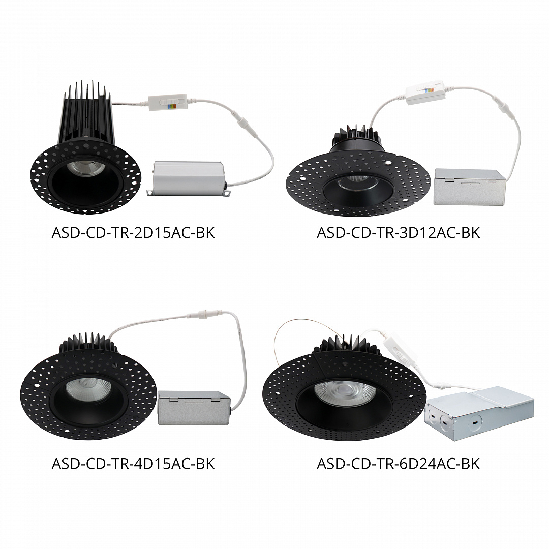 LED Trimless Downlights Series CD-T