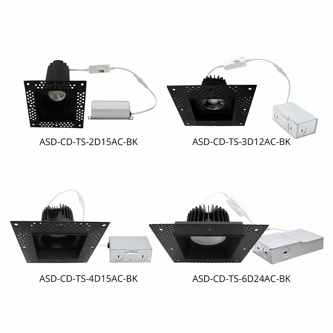 LED Trimless Downlights Series CD-T