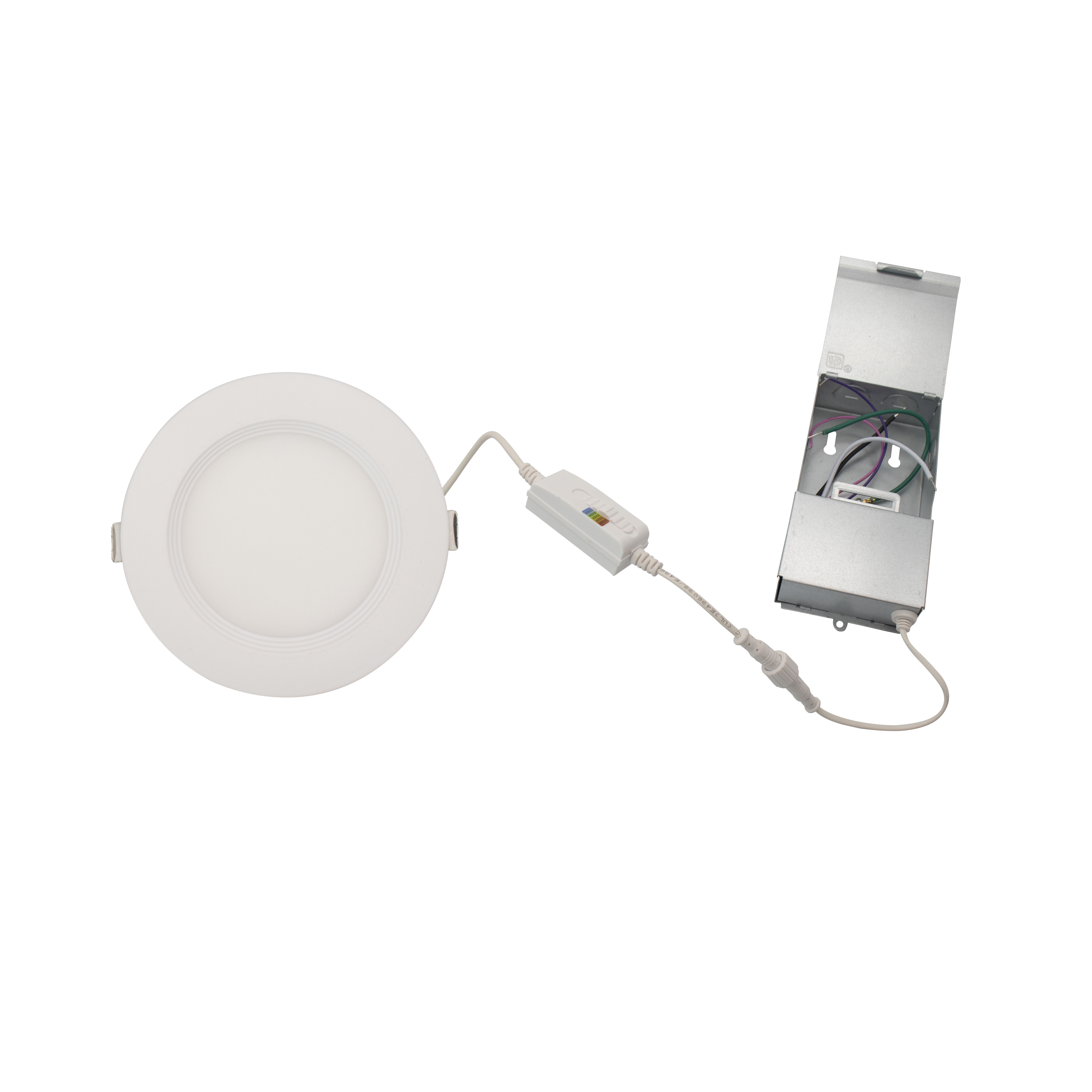 LED Round Recessed Mini Panel Fire rated Series JFR