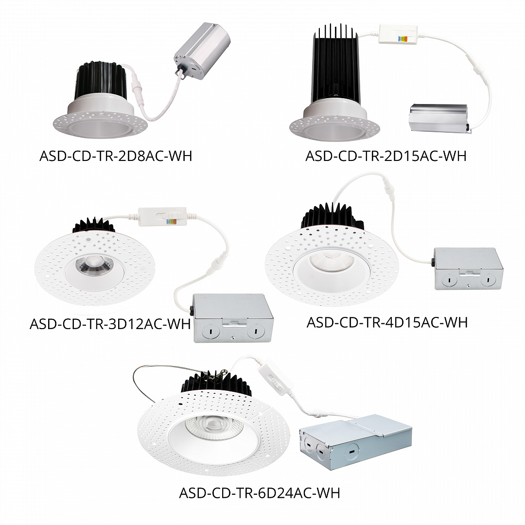 LED Trimless Downlights Series CD-T